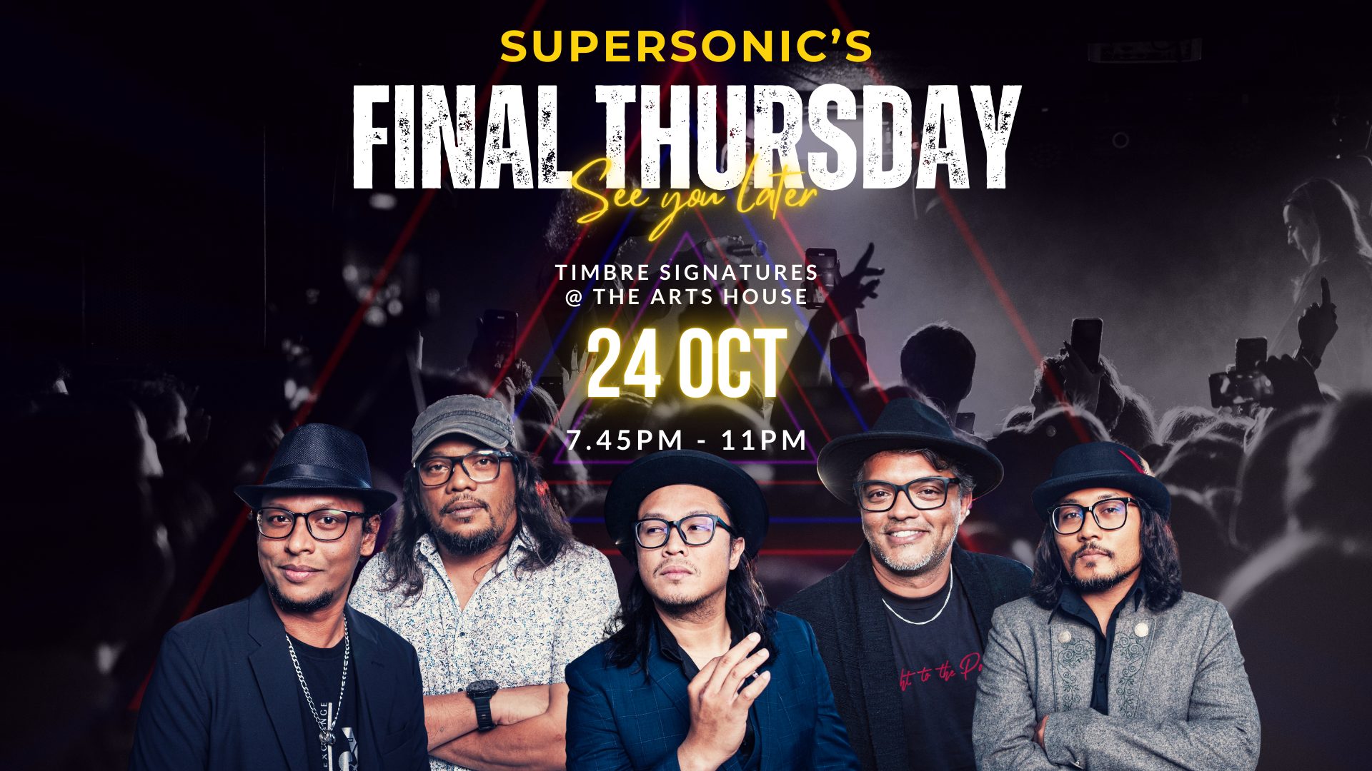 🎸 ONE LAST BLAST WITH SUPERSONIC @ TIMBRE SIGNATURES 🎸 - Timbre Group