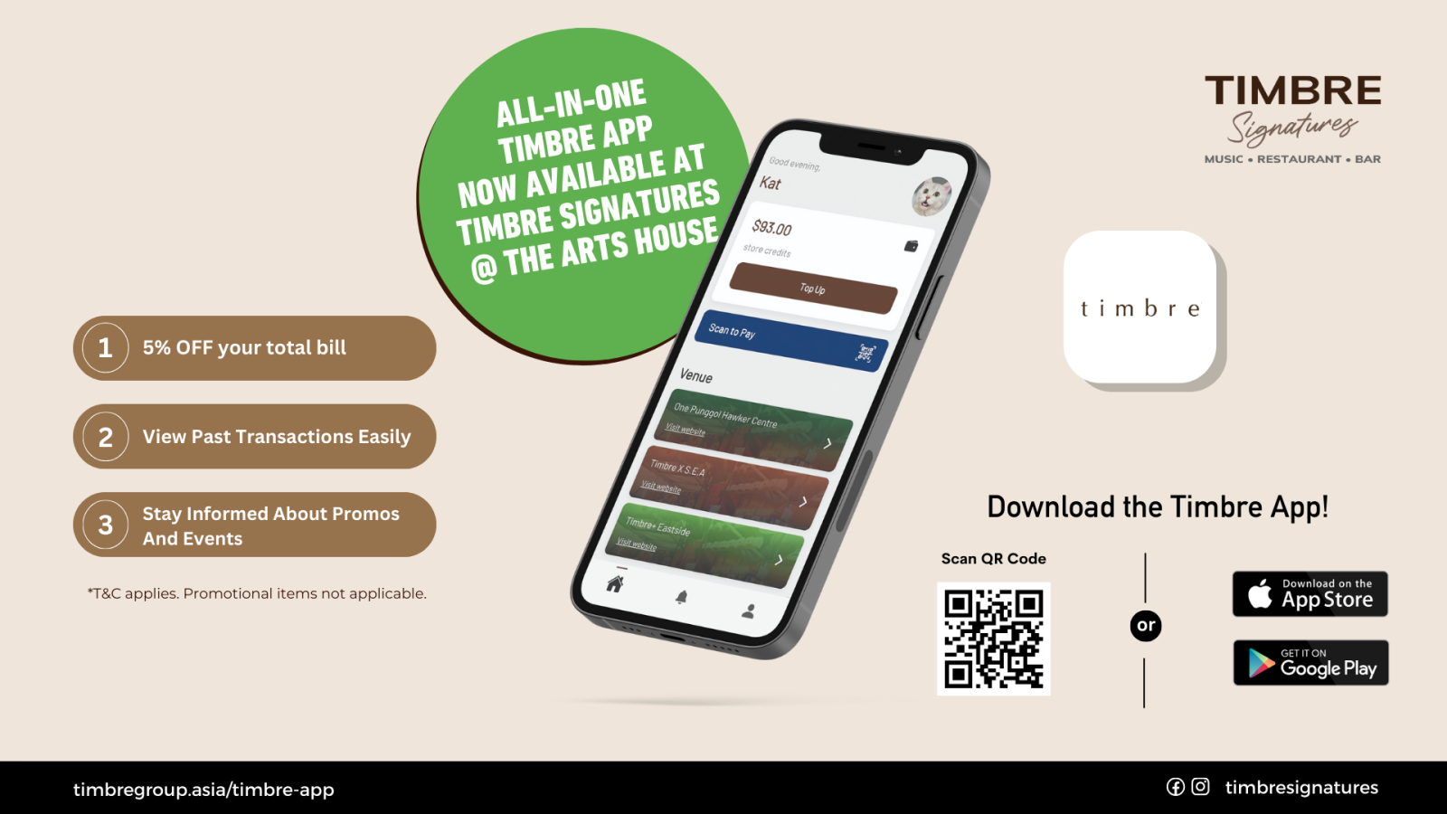 Happenings - Timbre Group